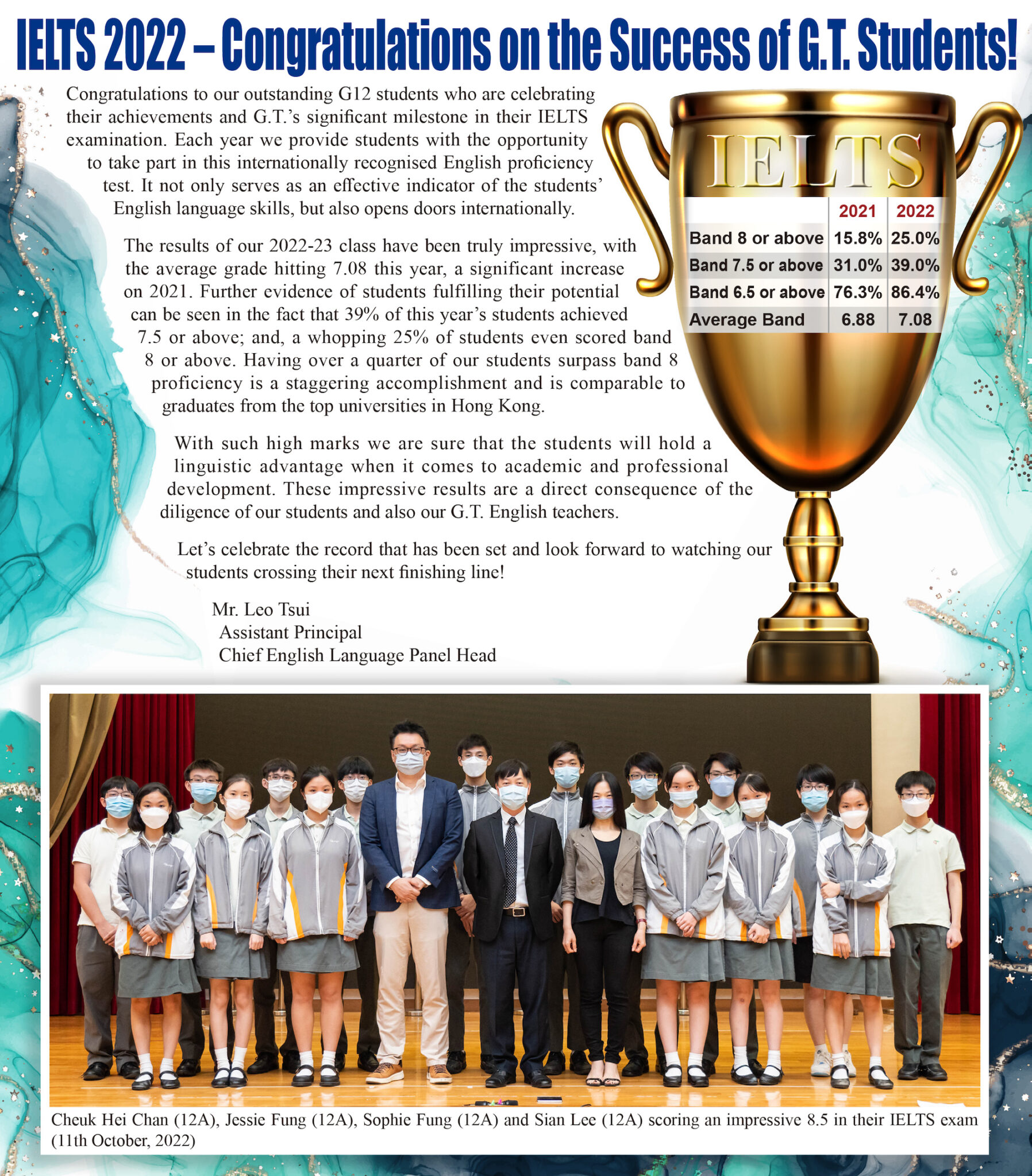 G.T. (Ellen Yeung) College – Love, Creativity and Task Commitment