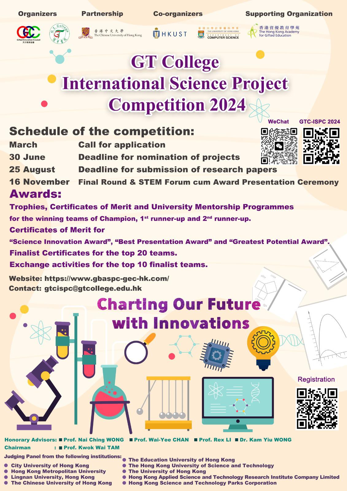 G.T College International Science Project Competition 2024 – G.T ...